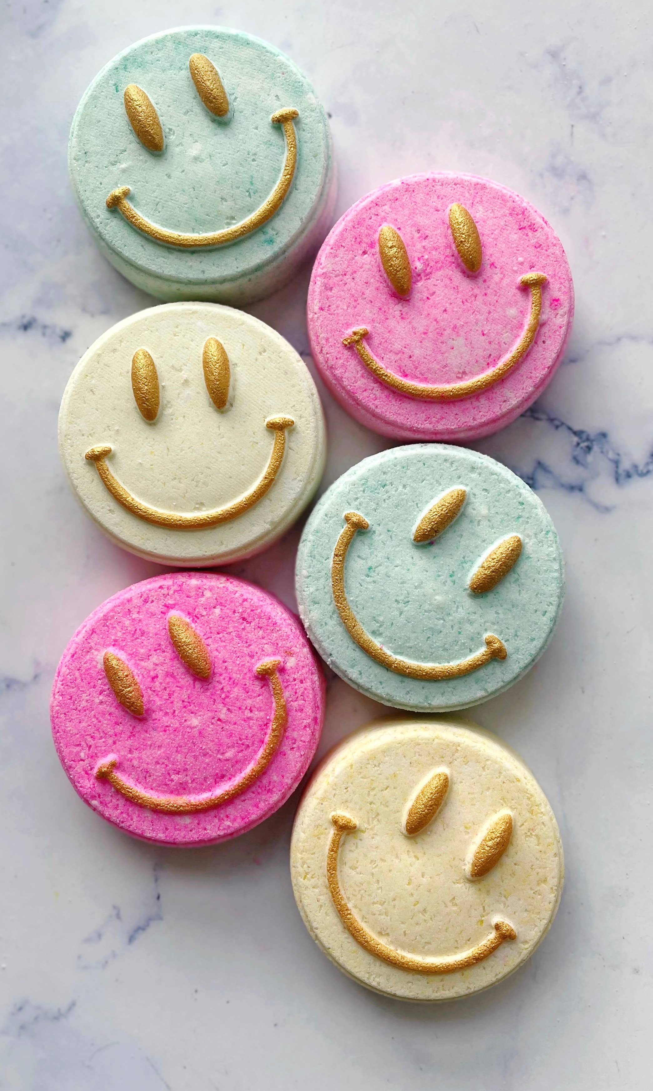 Happy Bath Bomb (Emoji, Smiley) – Brookeside Company